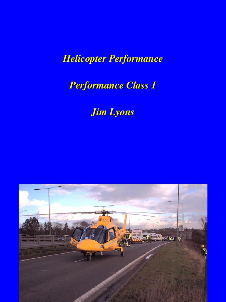 Hel Performance | PDF | Takeoff | Helicopter