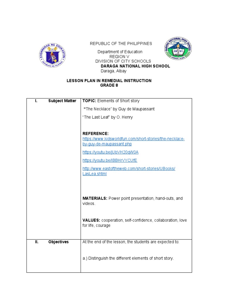 Remedial Instruction LP | Download Free PDF | Education Theory | Pedagogy