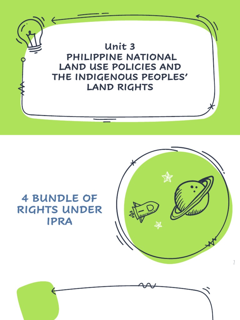 IPRA's 4 Bundles of Rights Explained | PDF | Natural Environment | Justice