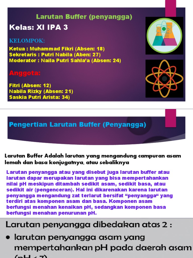 Larutan Buffer | PDF