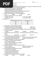 Entrance Exam Practice Questions For Grade 7 | PDF | Rectangle ...
