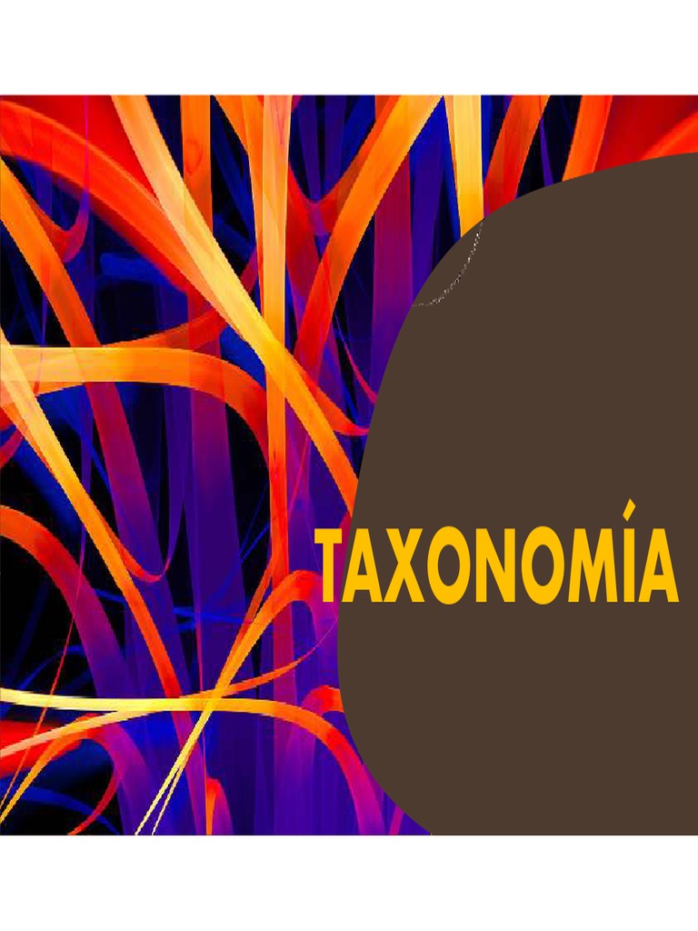TAXONOMÍA | PDF