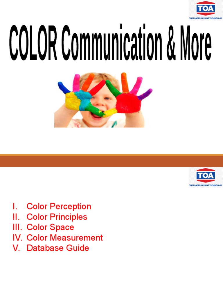 Color Communication & Matching | PDF | Color | Reflection (Physics)