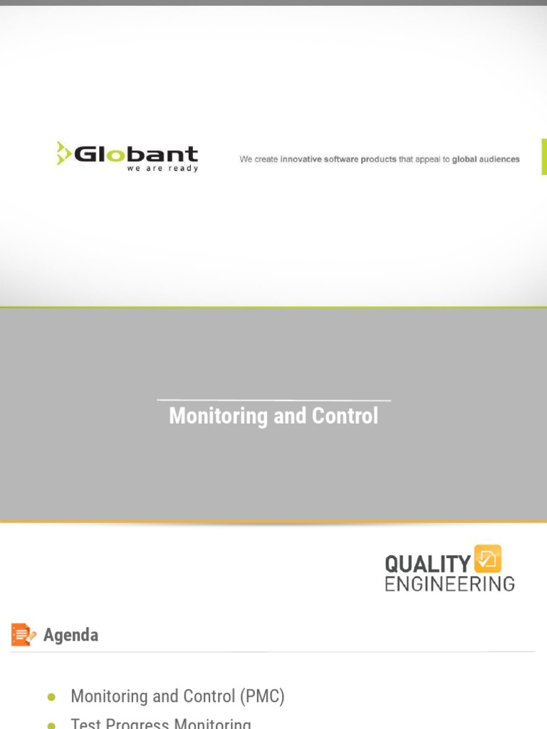 Monitoring and Control | PDF | Software Testing | Scrum (Software ...