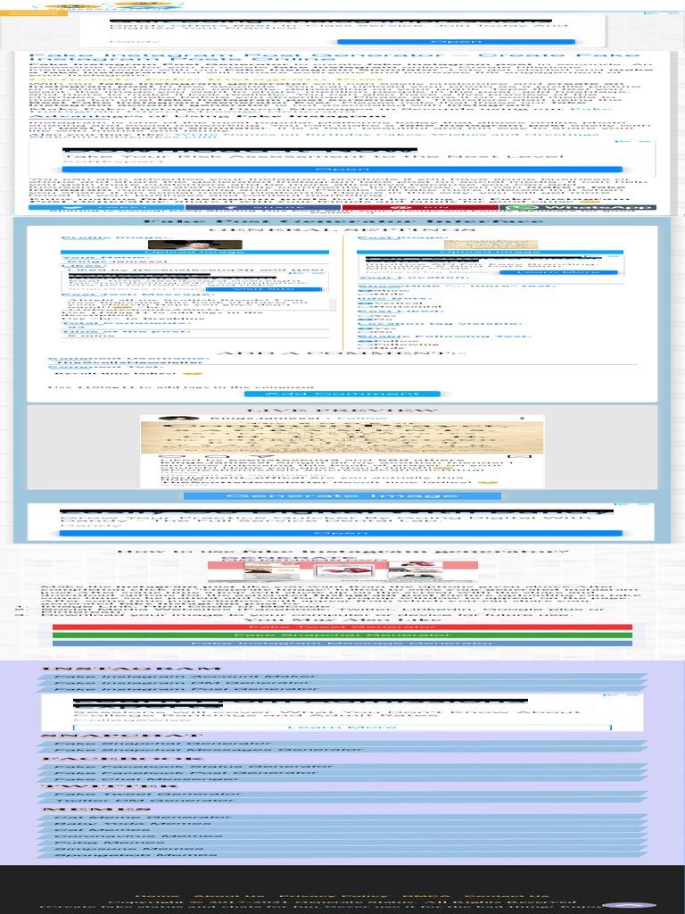 Fake Instagram Post Generator - Create Fake Instagram Posts Online 4 ...