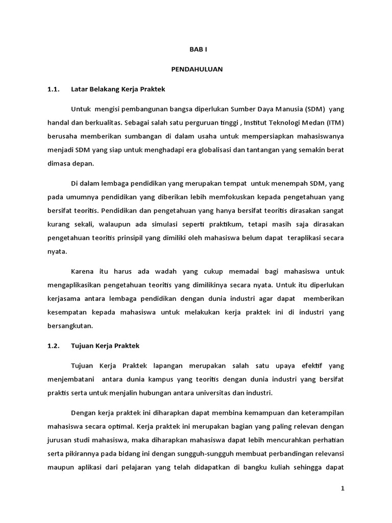 Revisi BAB II Laporan KP Belawan Pltu | PDF | Komputer