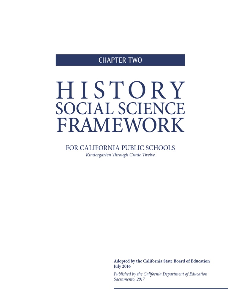 History Social Science Framework Chapter 2 | PDF | Common Core State ...