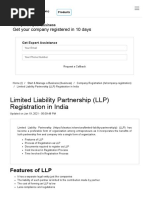 Instruction Kit - Form FiLLiP | PDF | Limited Liability Partnership | Law