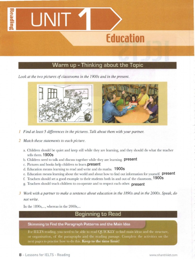 Reading With Answer | PDF | Teachers | Literacy