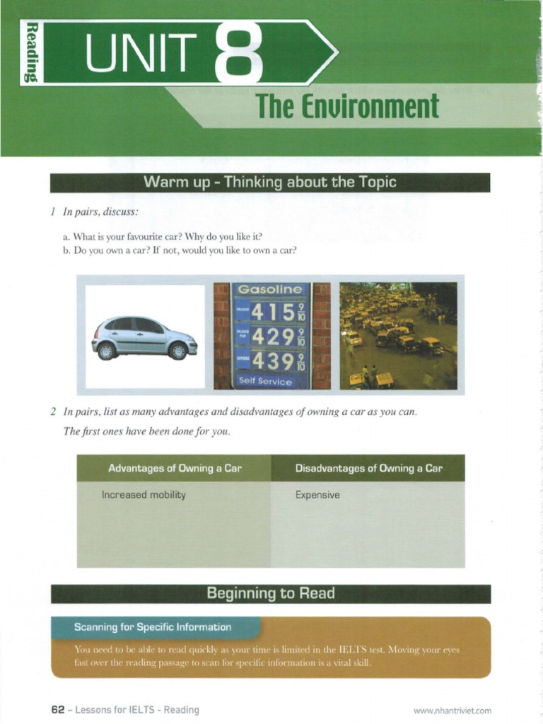 Reading With Answer 8 | PDF | Car | Traffic Congestion