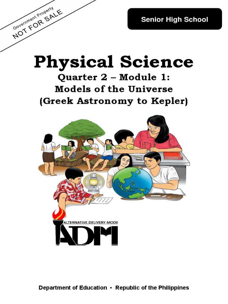 ADM-Physical Science Q2 Module 1 | PDF | Planets | Orbit