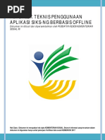 Panduan Penggunaan Aplikasi SIKS-NG | PDF