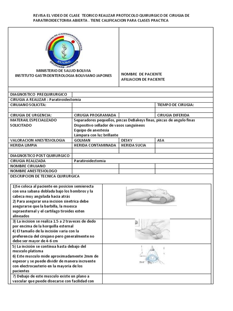 Cuidados Postoperatorios en Tiroidectomía | PDF | Cirugía | Tiroides