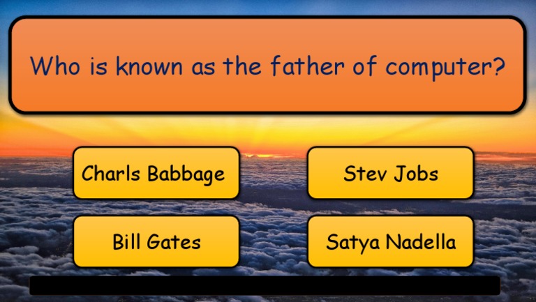 Who Is Known As The Father of Computer?: Charls Babbage Stev Jobs Bill ...
