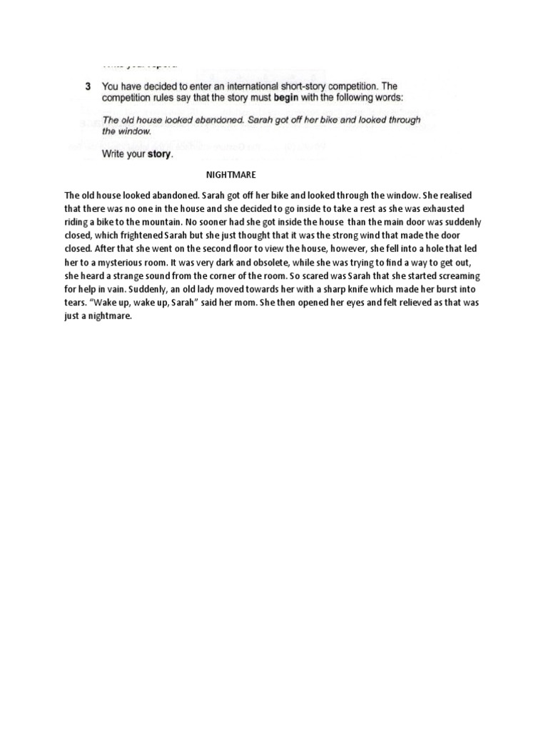 NIGHTMARE | PDF | Mystery, Thriller & Crime Fiction