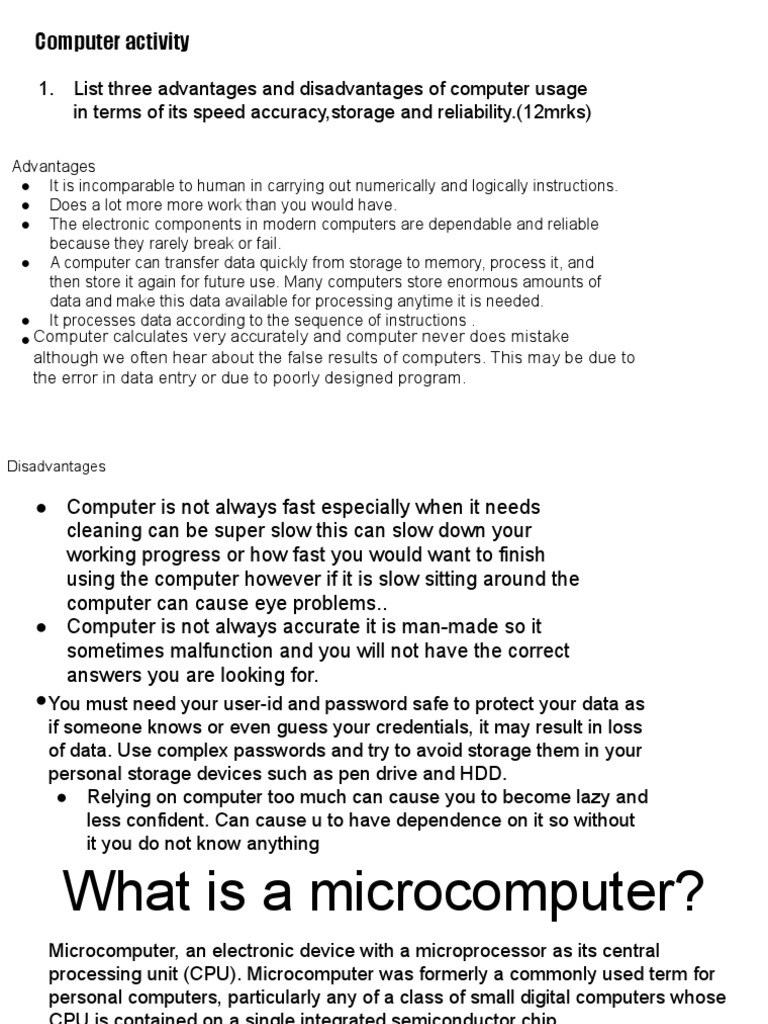 Edpm Work On Computer | PDF | Central Processing Unit | Computer Data ...