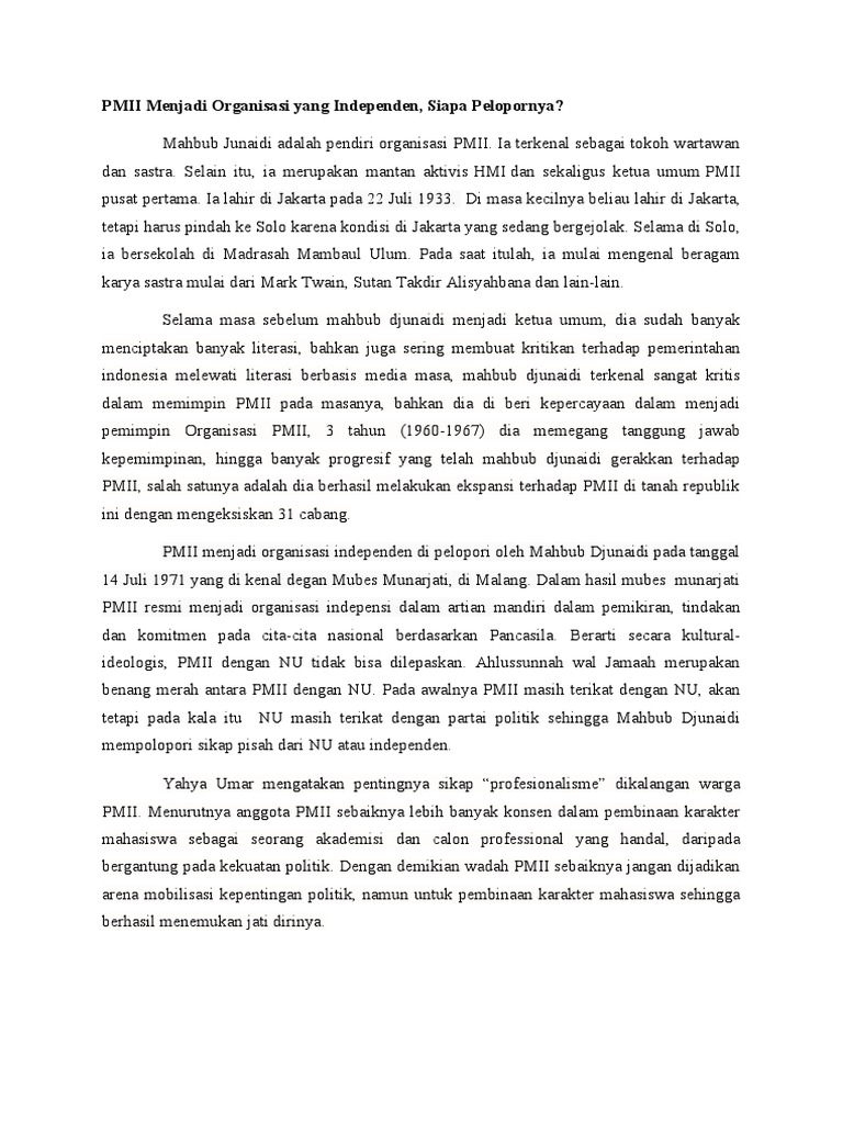 Mahbub Djunaidi | PDF