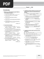 Unit 1 Standard Test A Answers | PDF
