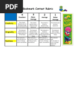 Rubrics For Slogan Making Contest | PDF | Cognition | Linguistics