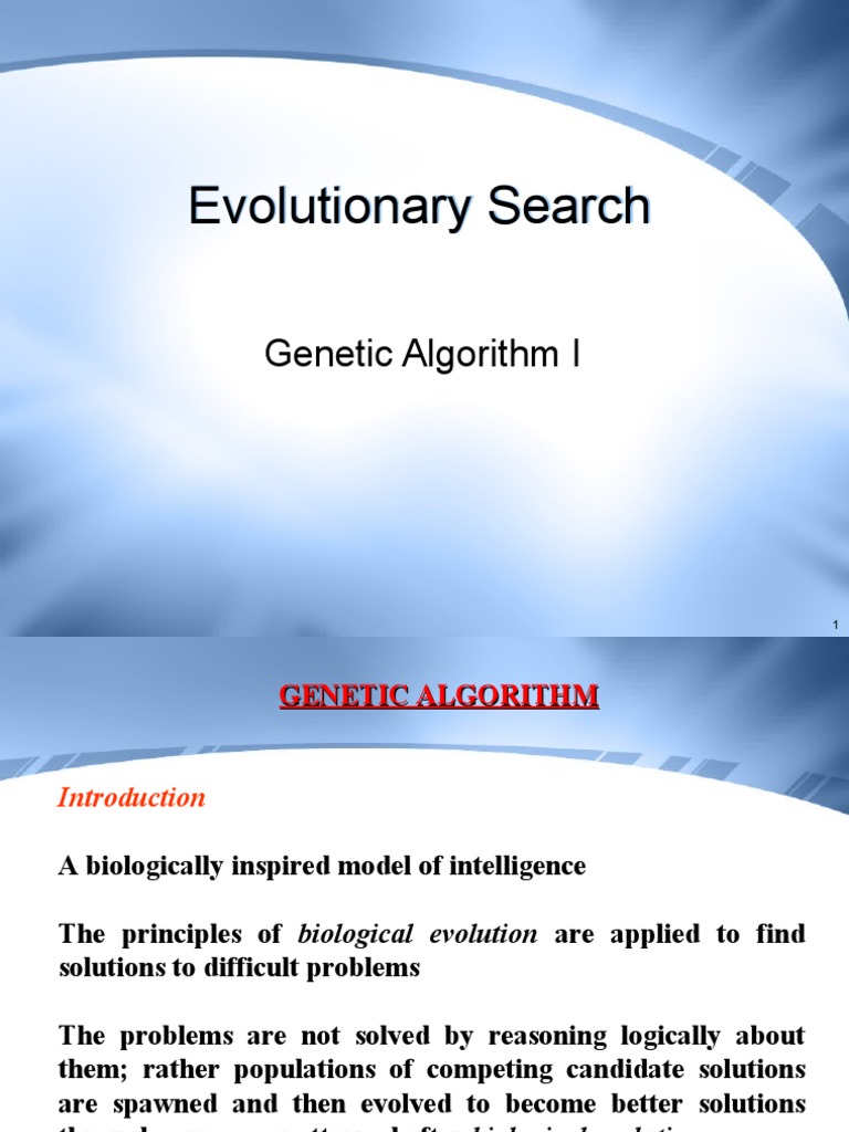 DM Lec Genetic Algorithm | PDF | Genetic Algorithm | Genetics