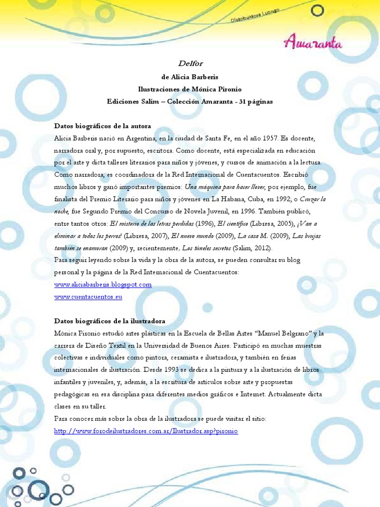 DELFOR | PDF | Libros