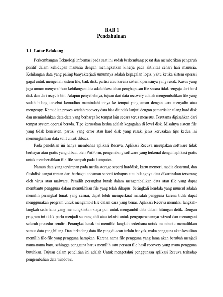 Pendahuluan | PDF | Komputer | Teknologi & Rekayasa