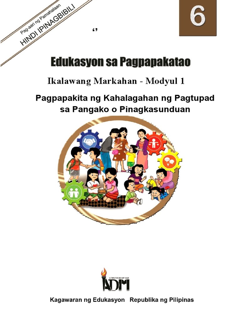 ESP 6 Q2 Module 1 - v3 | PDF