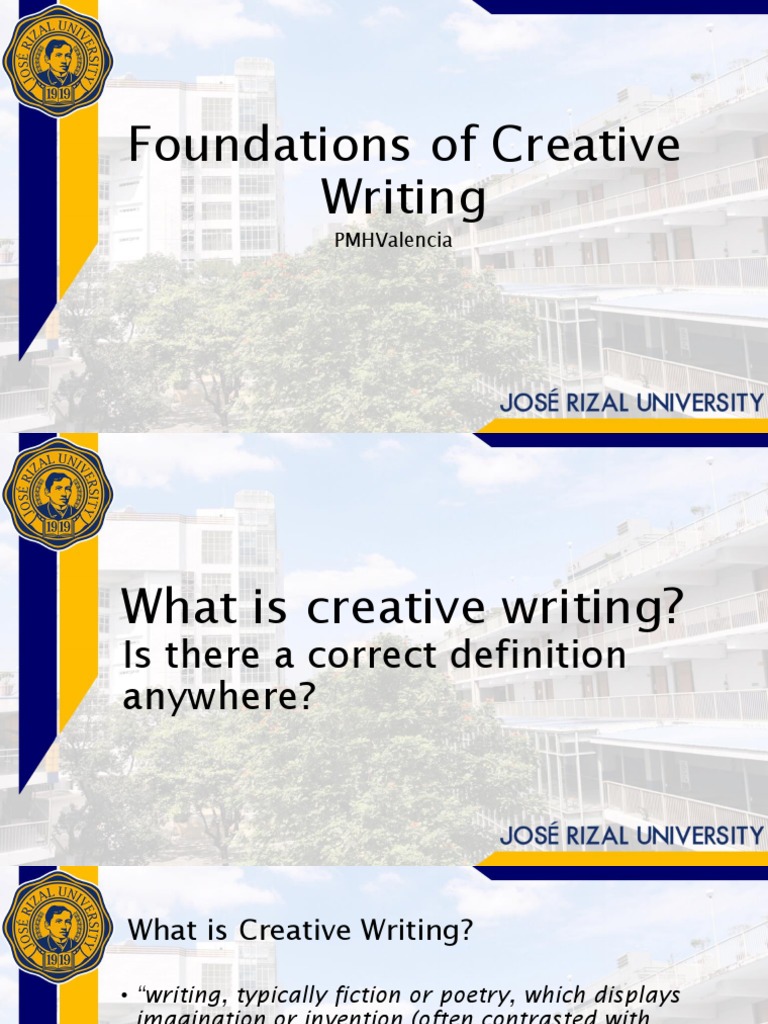 Foundations of Creative Writing | PDF | Creative Writing | Genre