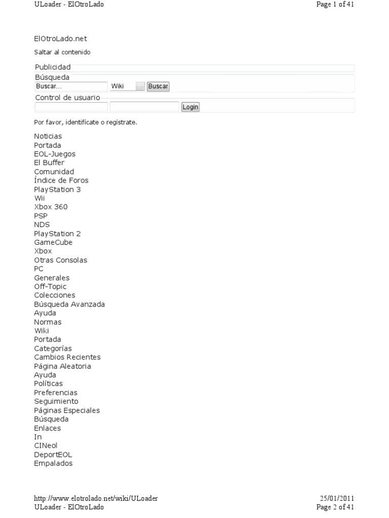 ULOADER | PDF | Wii | Seguro digital