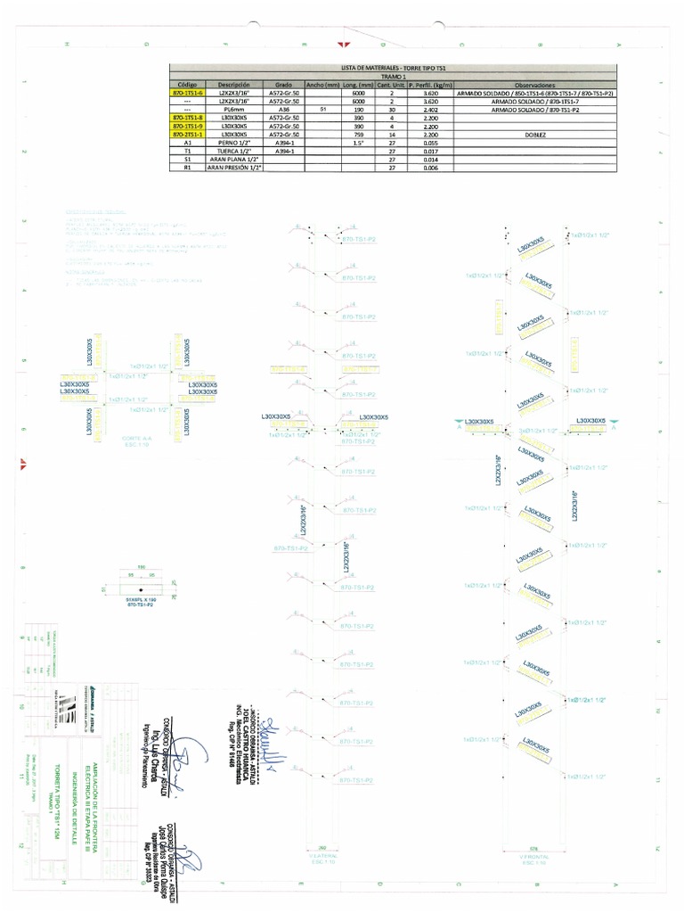 Planos Torres | PDF