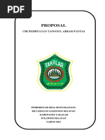Contoh Proposal CSR | PDF