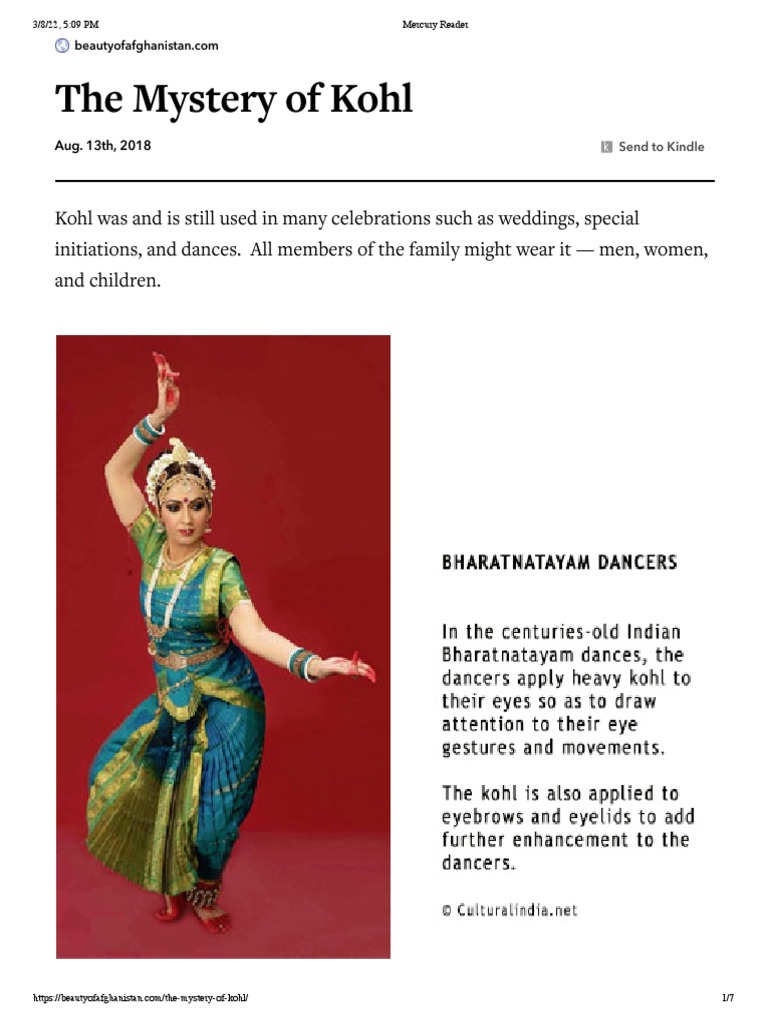 The Mystery of Kohl - The Beauty of Afghanistan | PDF