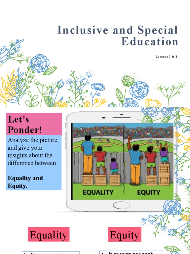 Inclusive and Special Education in The Philippines | PDF ...