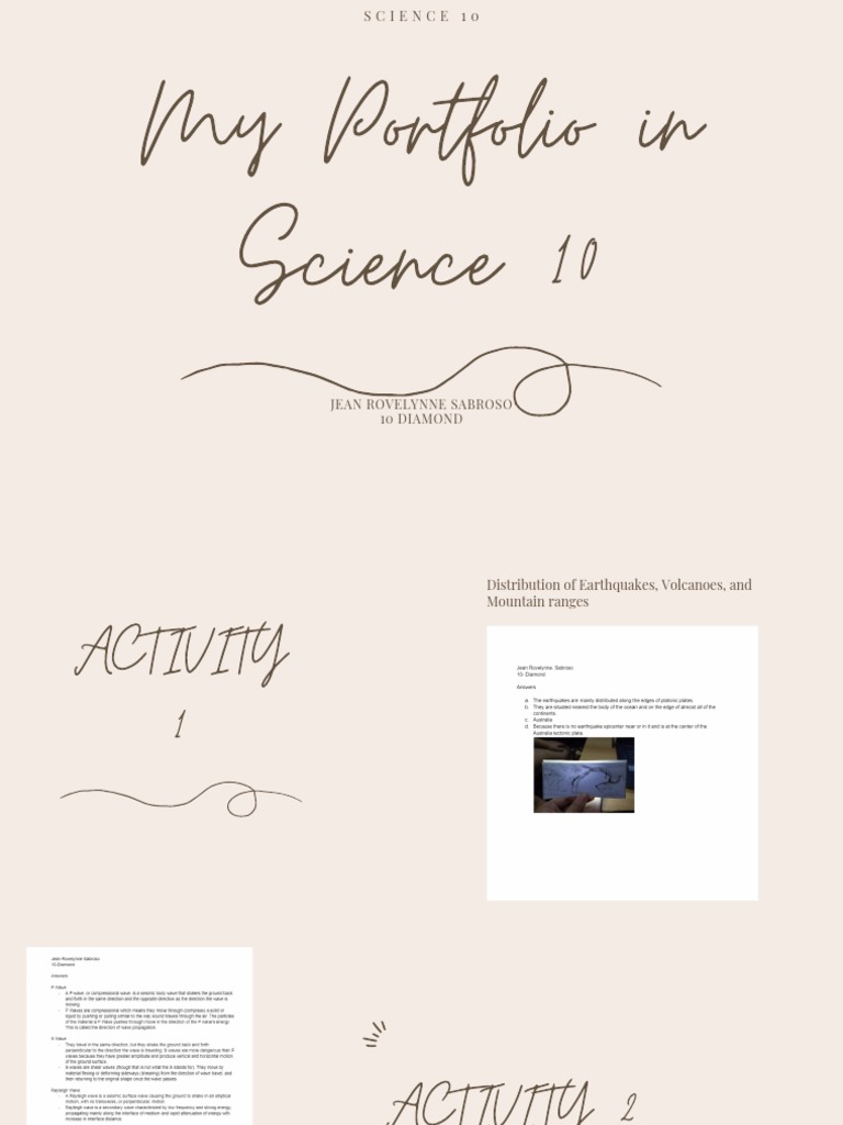 PORTFOLIO IN SCIENCE | PDF