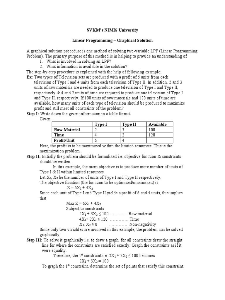 Part 1 | PDF | Mathematical Optimization | Maxima And Minima