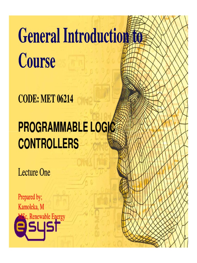 Introduction to Programmable Logic Controllers | PDF