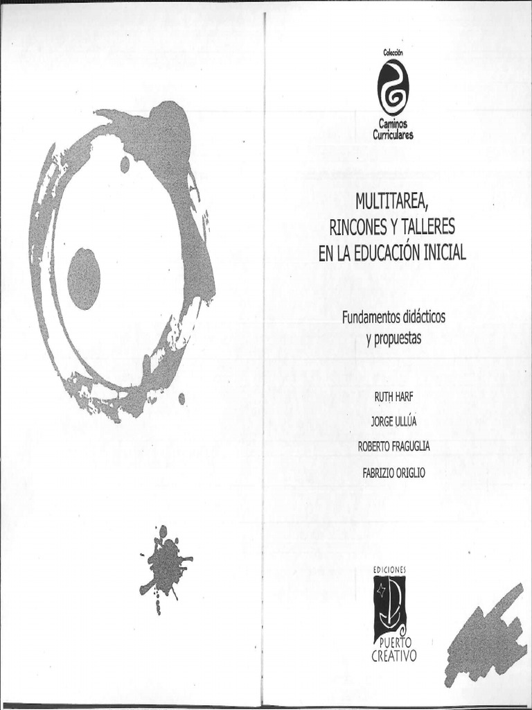 Multitarea Rincones y Talleres Seleccion | PDF