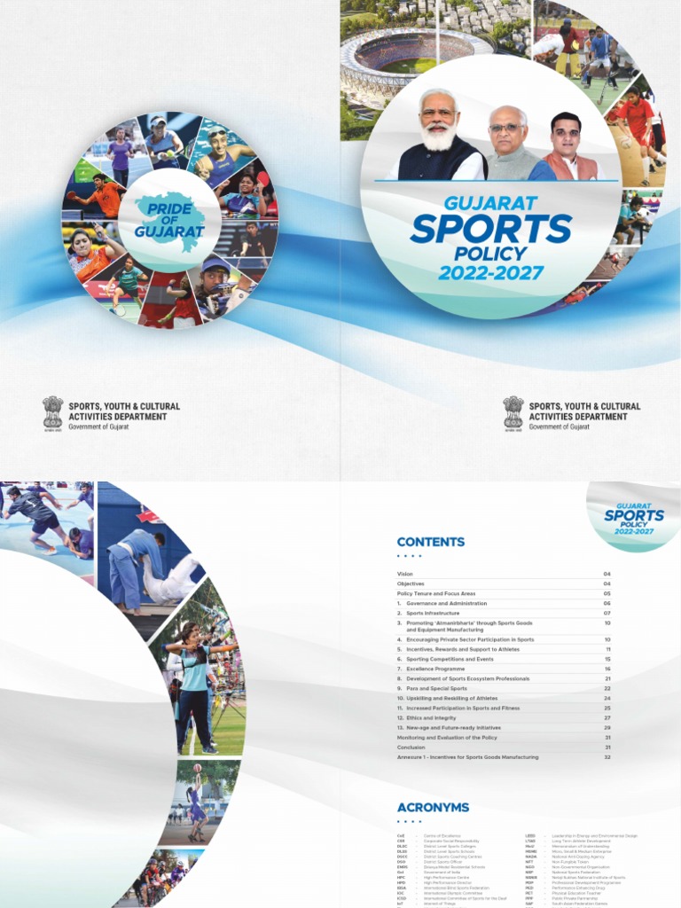 Sports Policy Brochure - 10!03!2022 | PDF