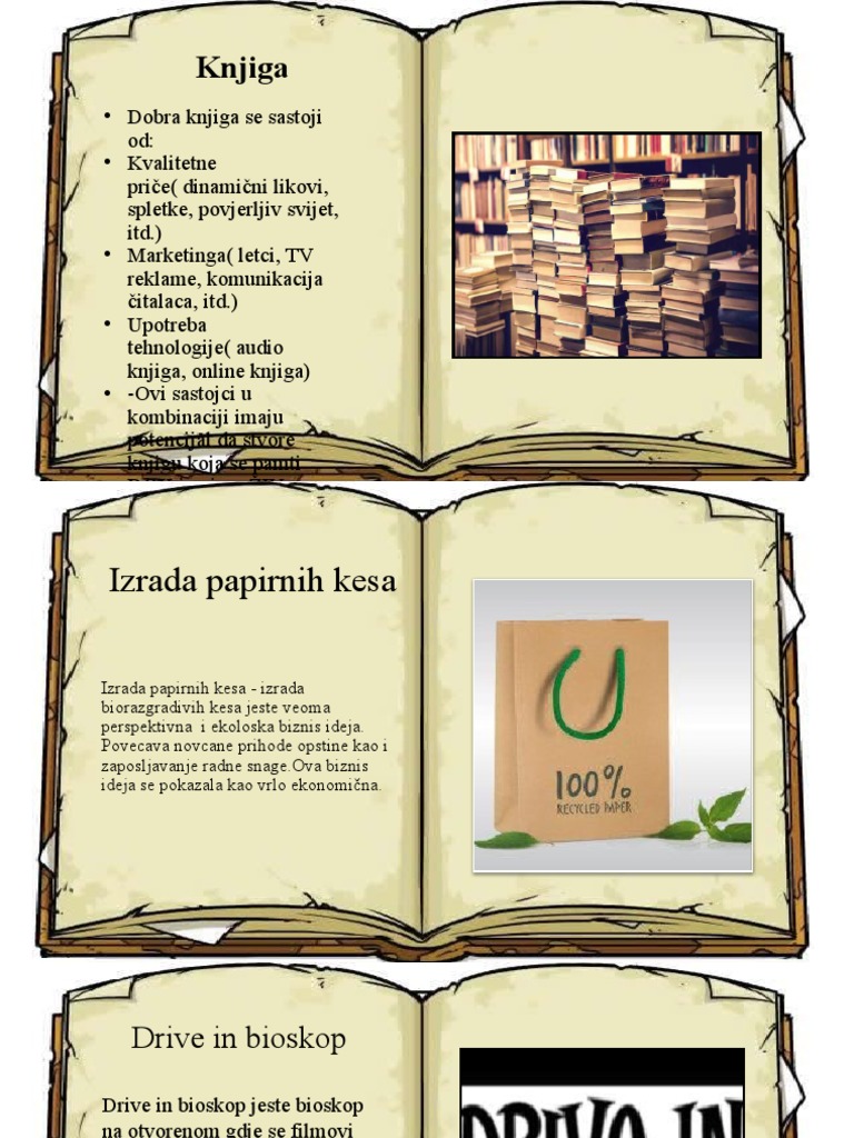 Biznis Ideje Knjiga | PDF