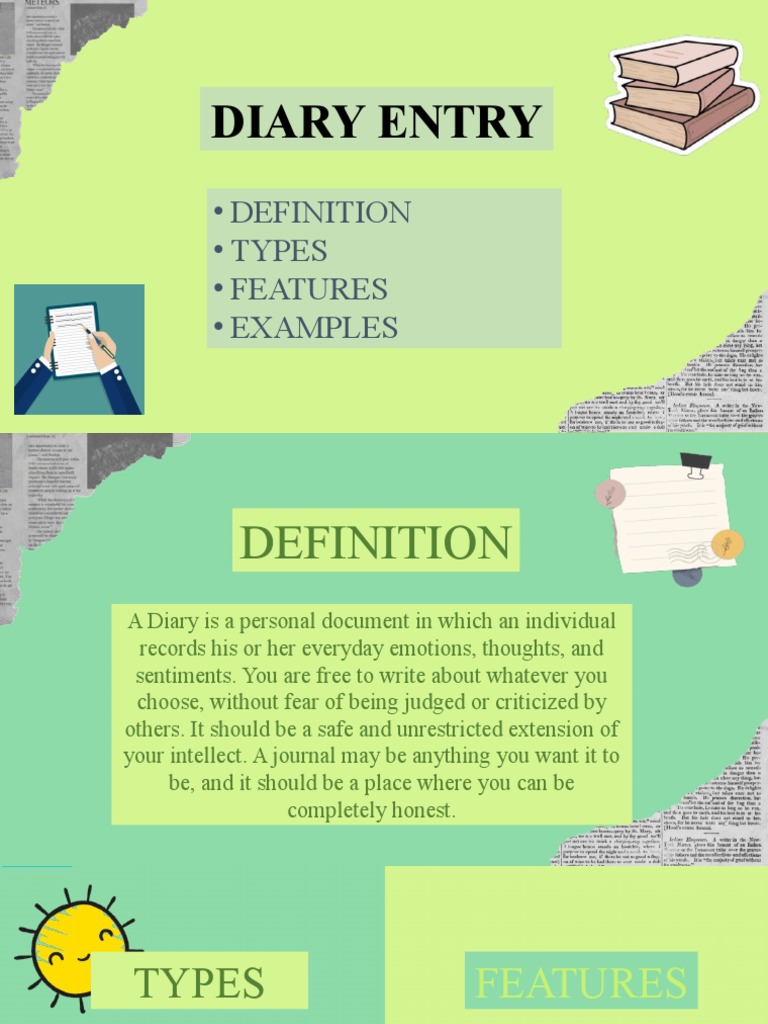 Understanding Diary Entries and Types | PDF | Philosophy | Classics