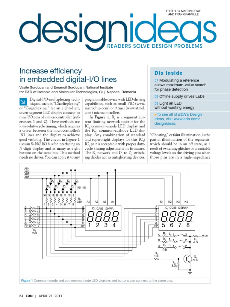 Eliminating Ghosting in LED Displays Using Digital I/O Multiplexing and ...
