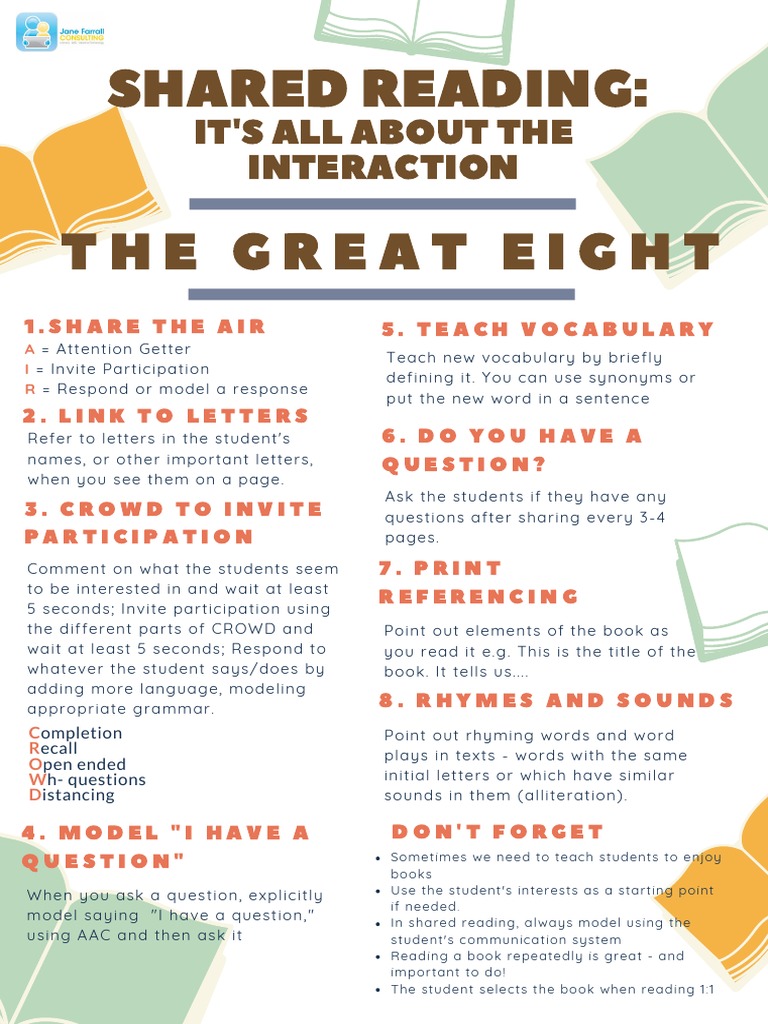 Shared Reading:: The Great Eight | PDF | Neuropsychological Assessment ...