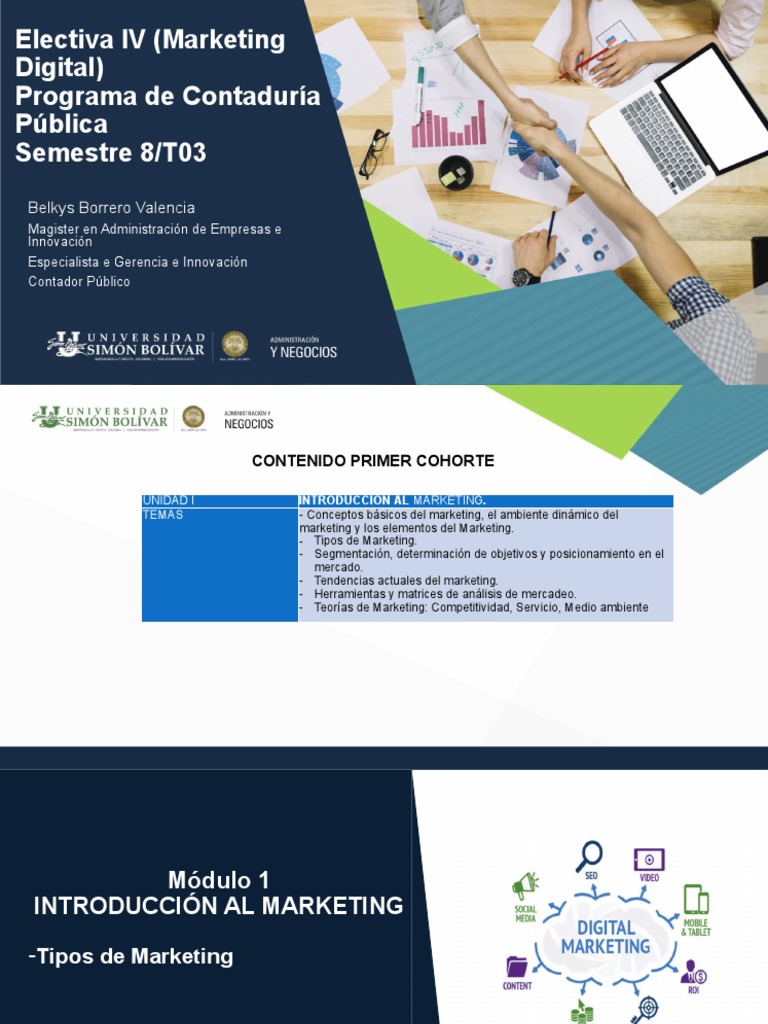 Marketing Digital Segunda Clase | PDF | Marketing | Posicionamiento en ...