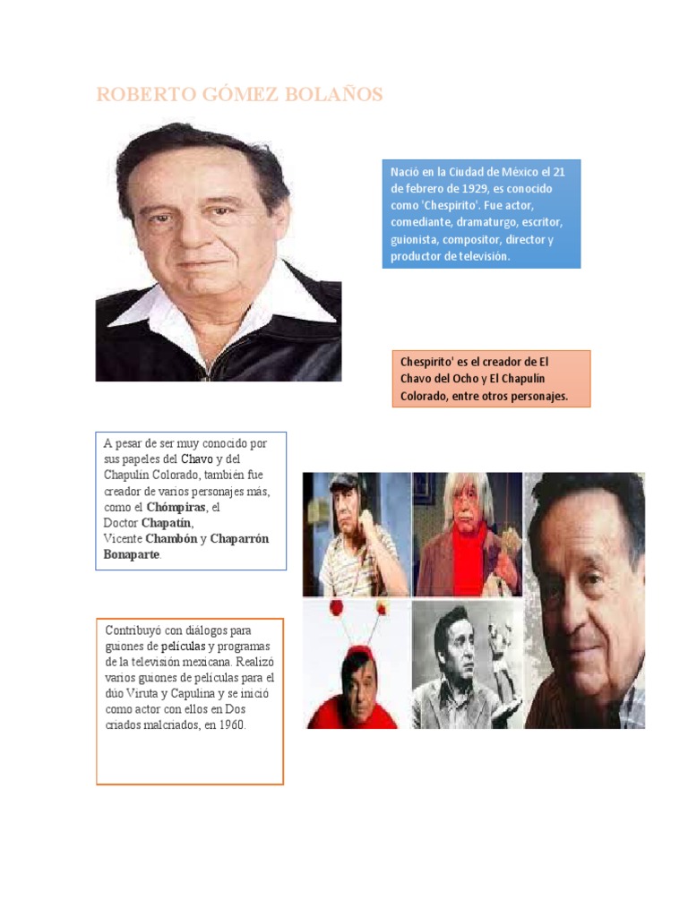 Roberto Gómez Bolaños | PDF | Arte | Clásicos