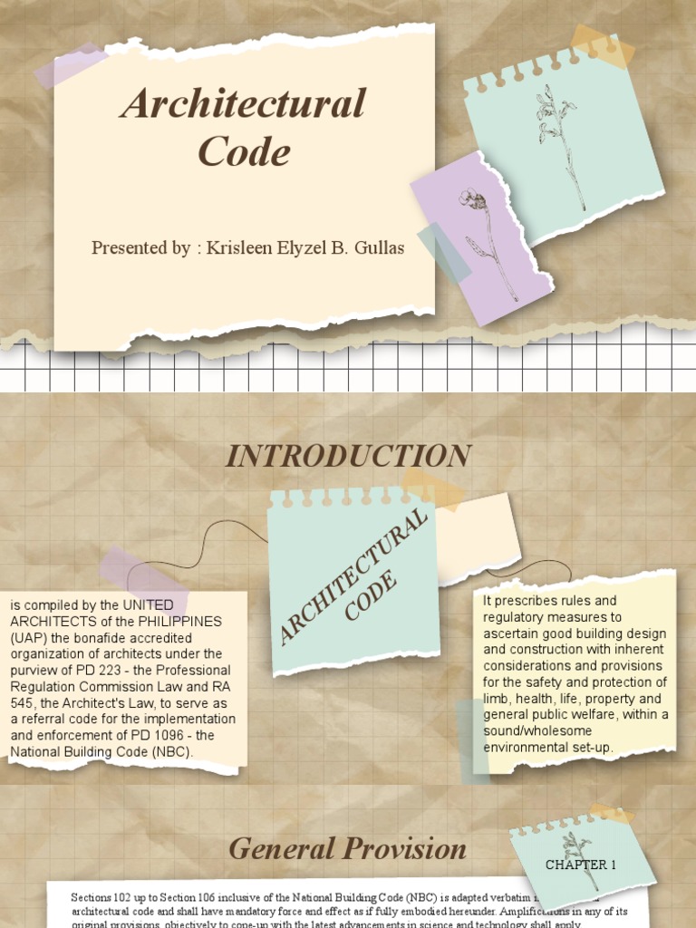 Architectural Code of The Phil. | Download Free PDF | Architect | Fire ...
