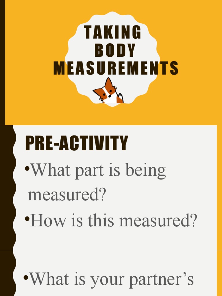 Body Measurement Techniques for Dressmaking | PDF | Self-Improvement ...