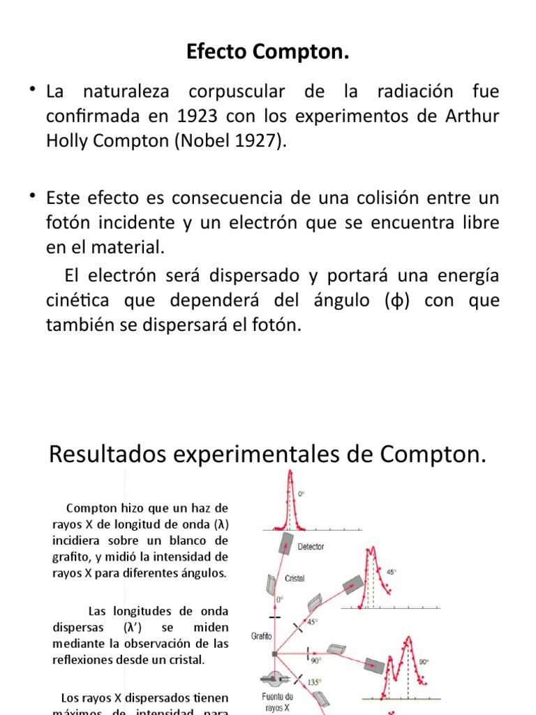 Efecto Compton | PDF | Fotón | Electromagnetismo