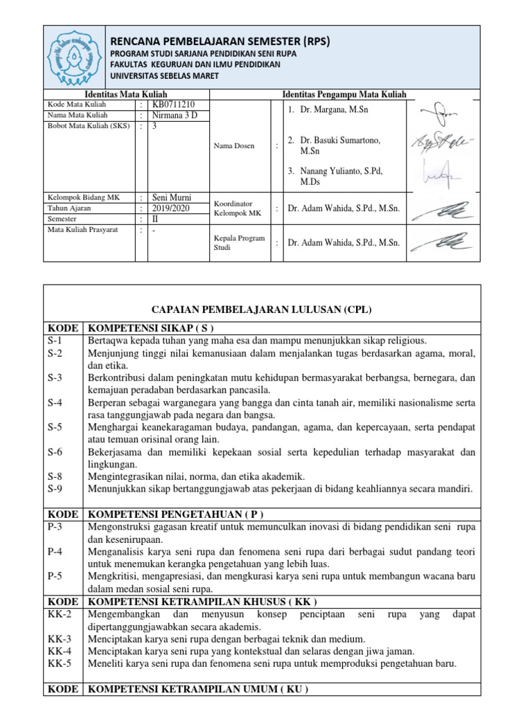 Rps Nirmana Trimatra 2020 | PDF