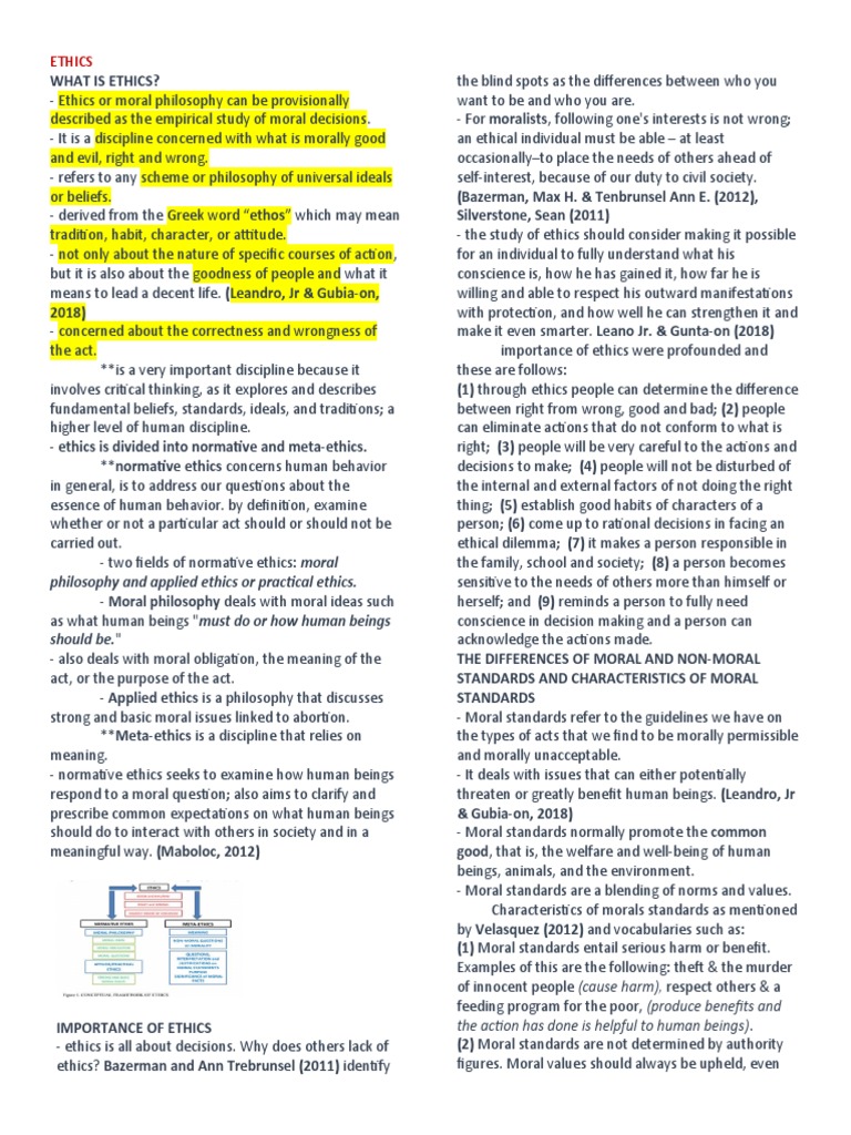 Ethics: Philosophy and Applied Ethics or Practical Ethics. Should Be ...