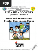 Q3 Module1 G10 COOKERY | PDF | Stock (Food) | Soup
